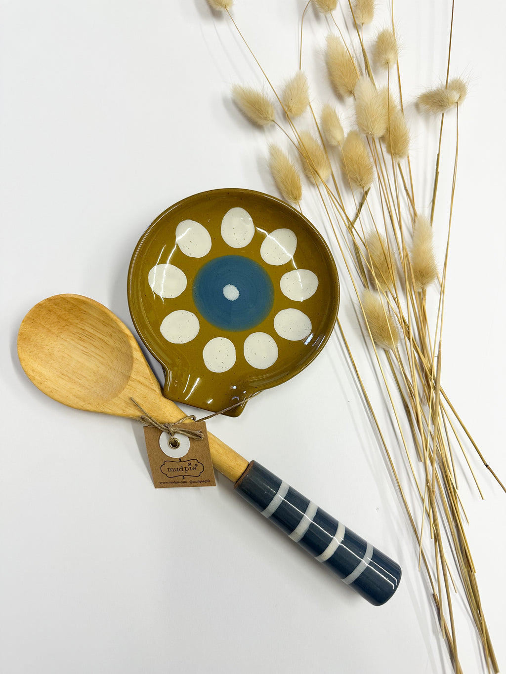 Mud Pie Dot Spoon Rest Set – abeccagrace