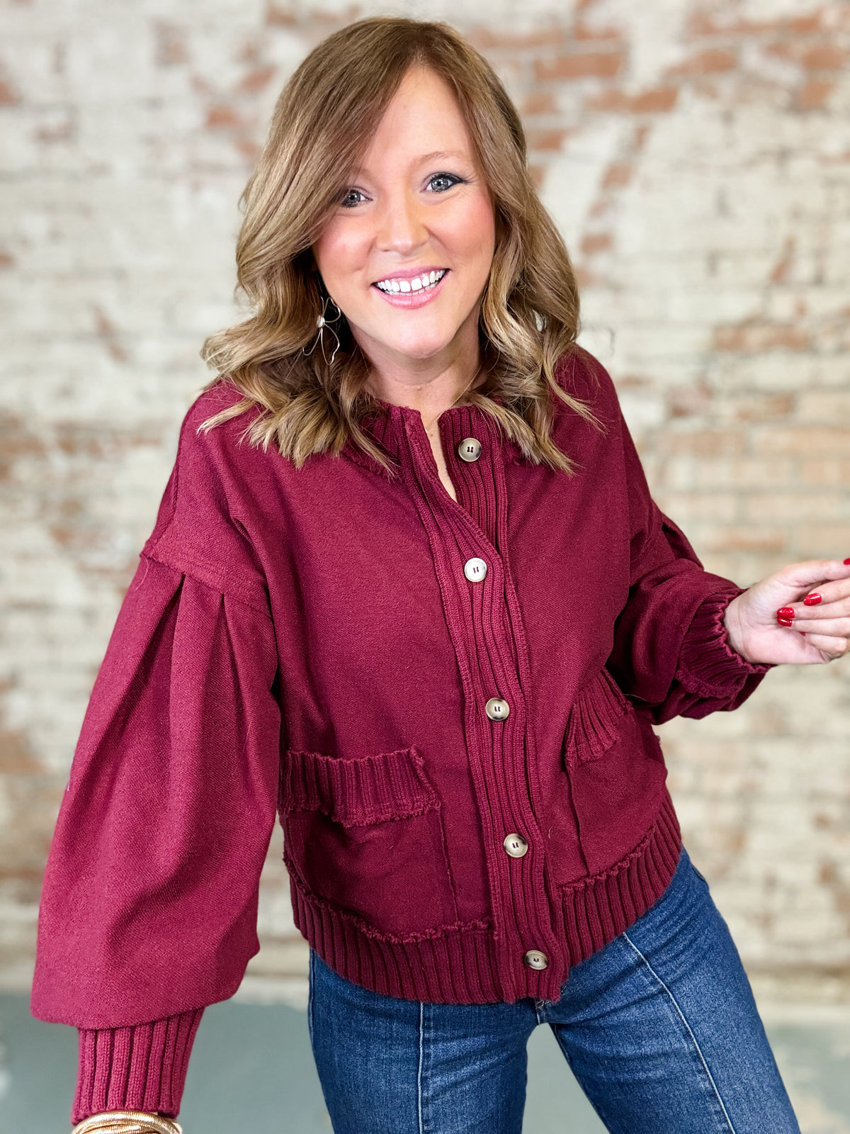 Sherrie Long Sleeve Cardigan - FINAL SALE – abeccagrace