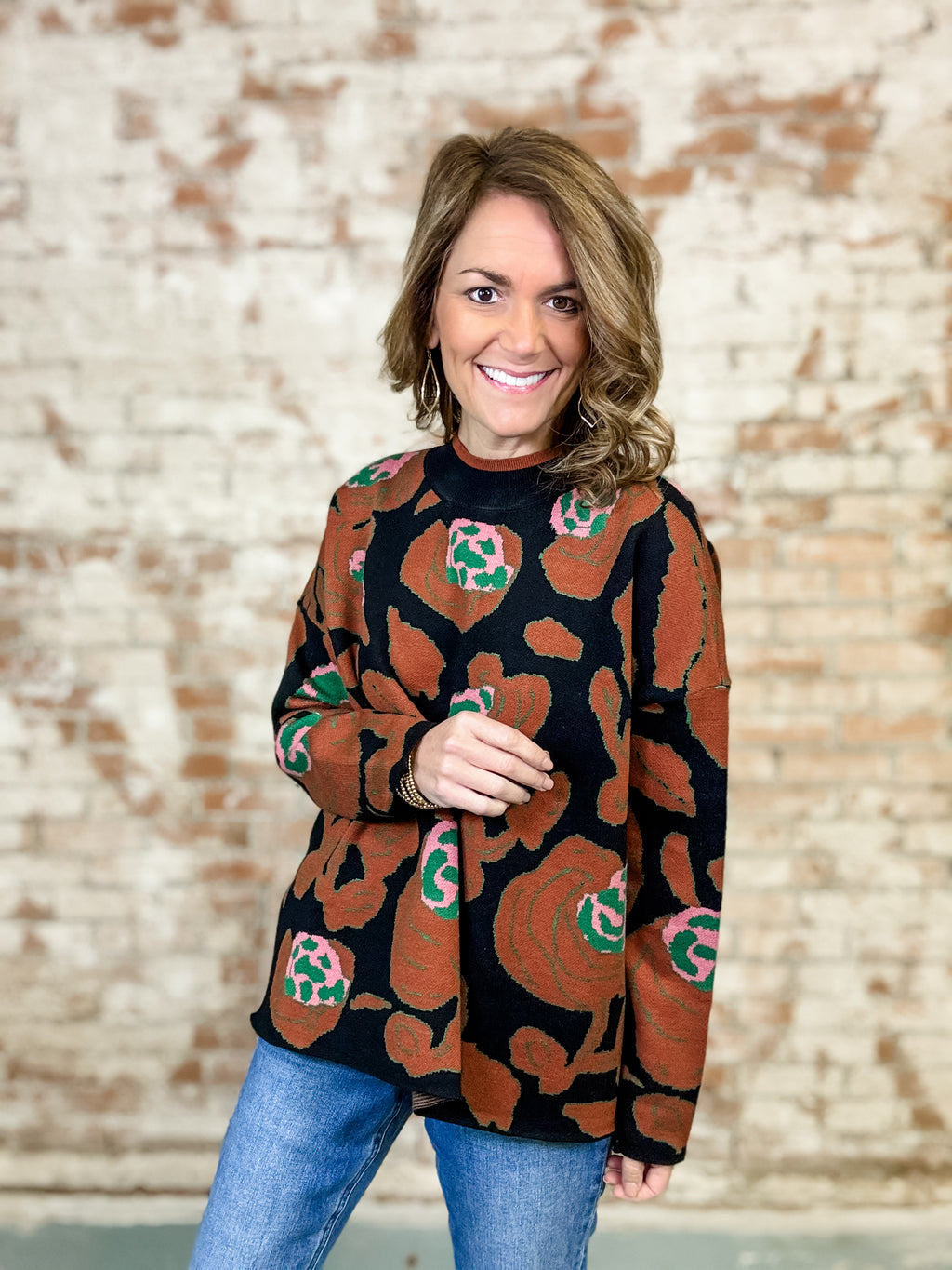 Trinidy Sweater Top - FINAL SALE – abeccagrace