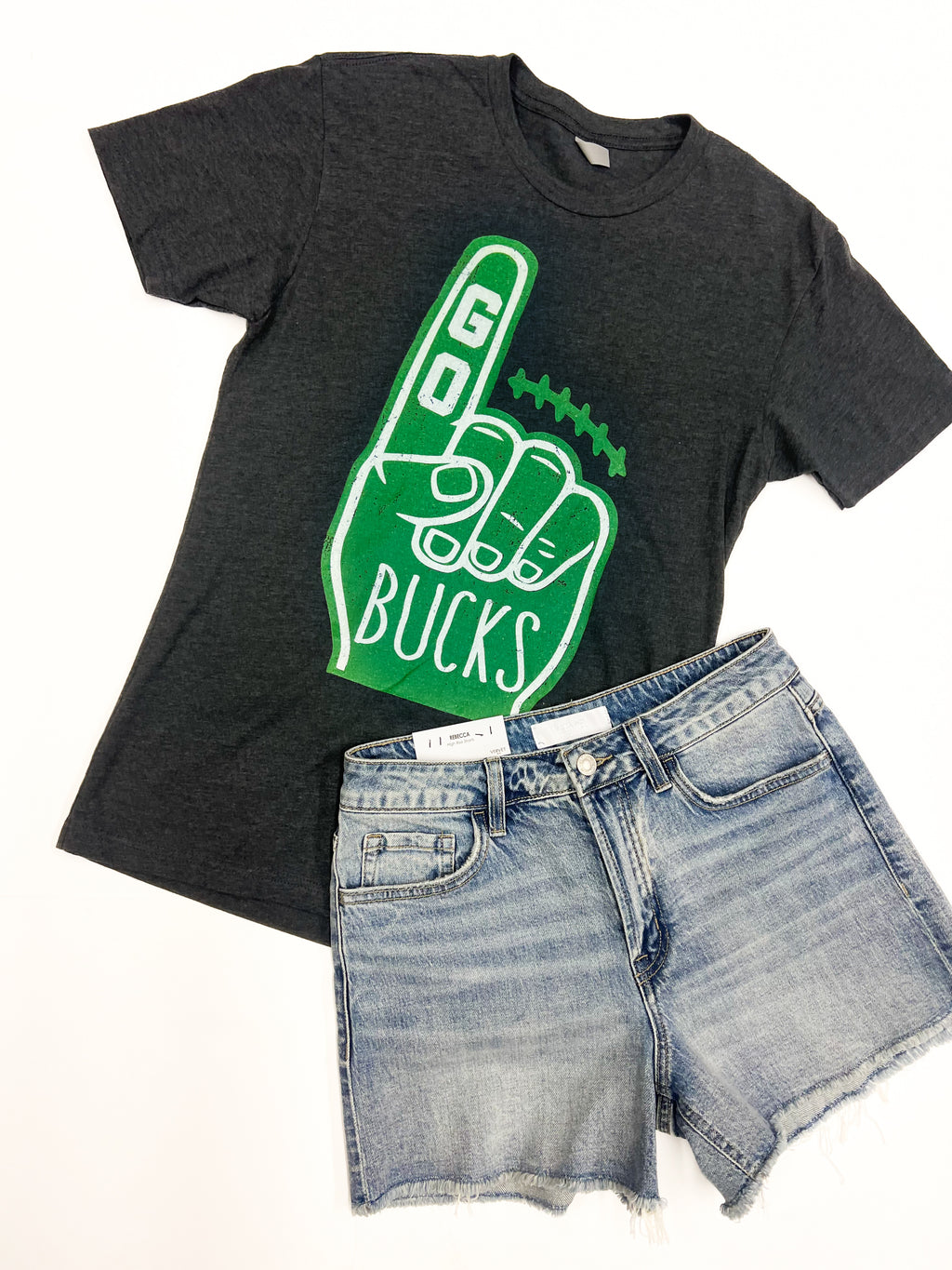 Go Bucks Foam Finger Graphic Tee - FINAL SALE – abeccagrace