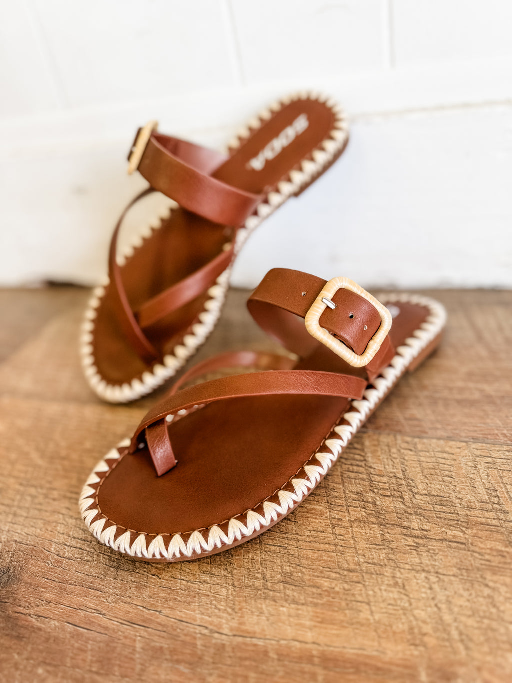 Adele Tan Sandal - FINAL SALE – abeccagrace