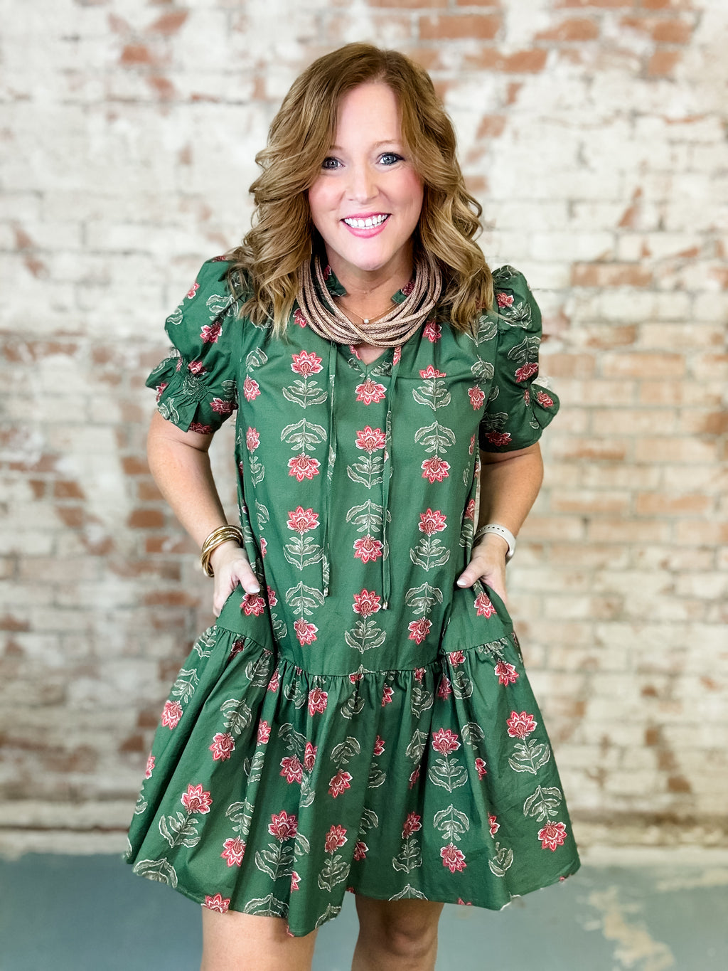 Ruth Floral Print Dress - FINAL SALE – abeccagrace