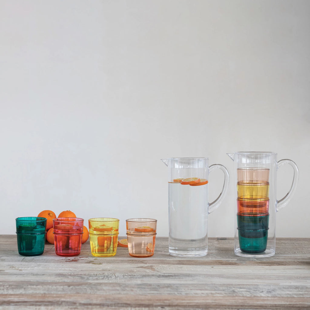 Pitcher + Stackable Glasses Set – abeccagrace
